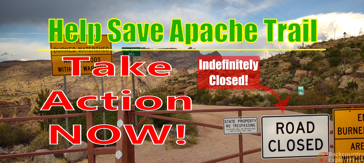 Help Save Apache Trail – AZBackroads.com