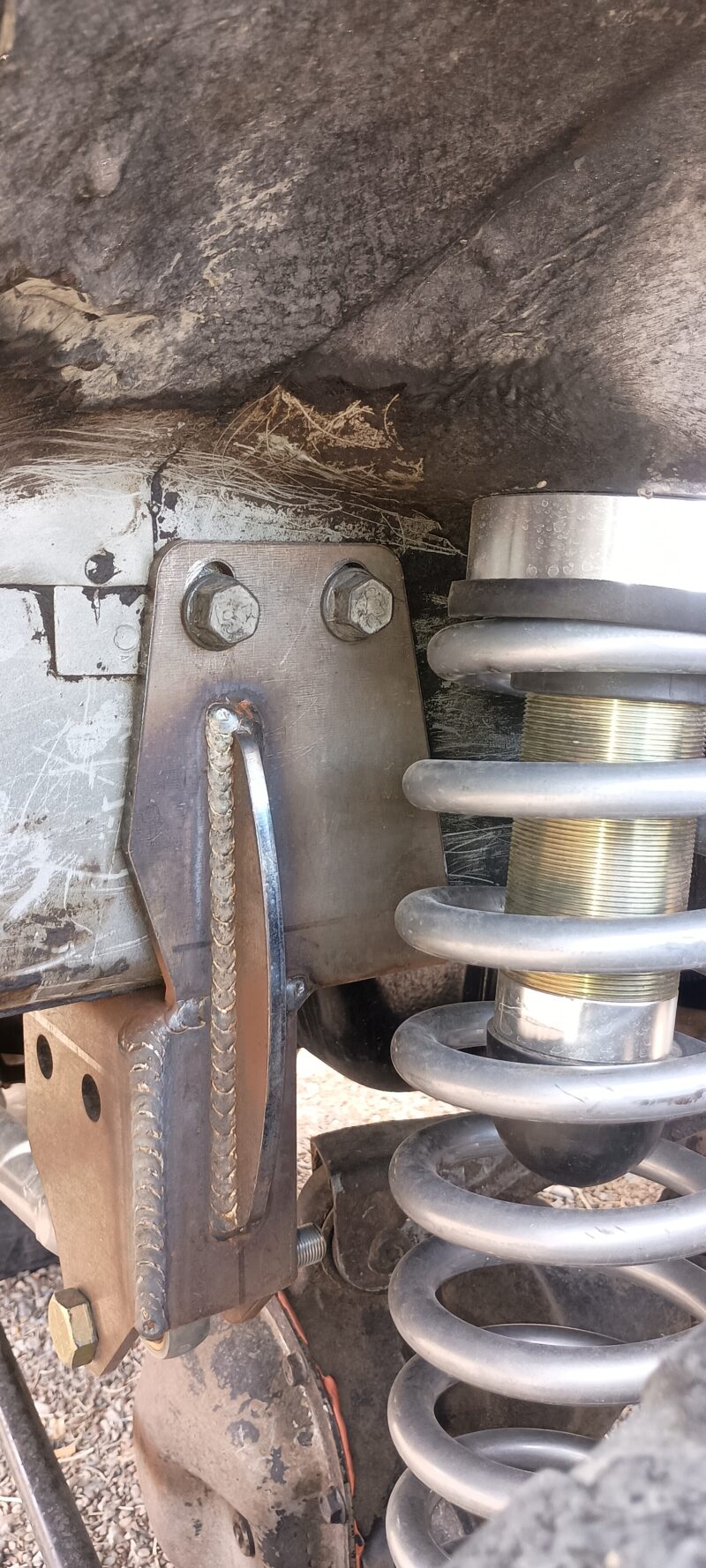 The CavFab frame side track bar mount for Jeep XJ, ZJ, and MJ ...